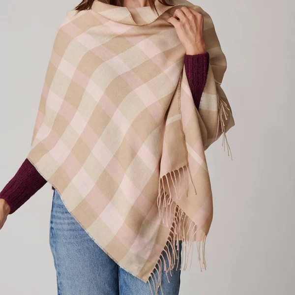 Half Plaid Shawl – Nokshi Handi Craftsbd Ltd